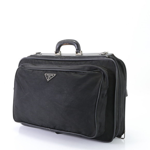 Prada | Bags | Prada Tote Black Tessuto Bag Nylon | Poshmark
